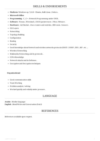 Network&sec_eng_CV | PDF