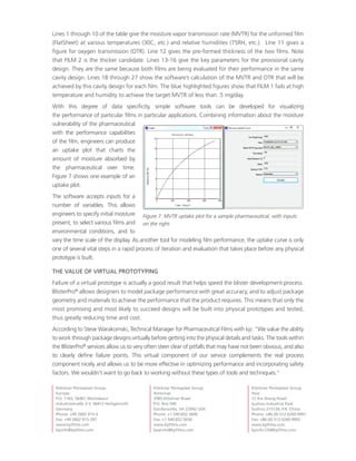 White Paper-Virtual Prototyping of Blister Packaging | PDF