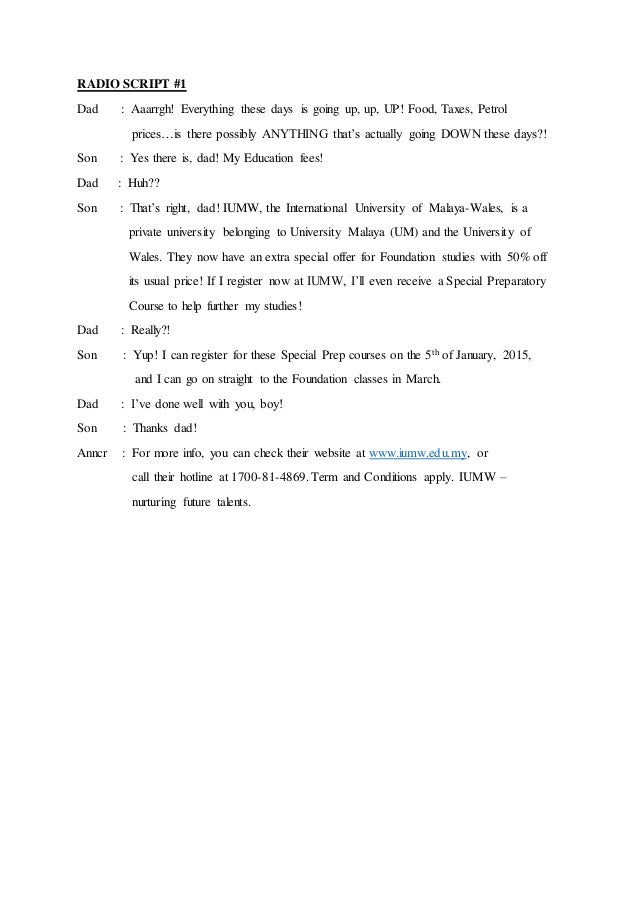 radio script (2)