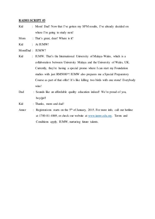radio script (2)
