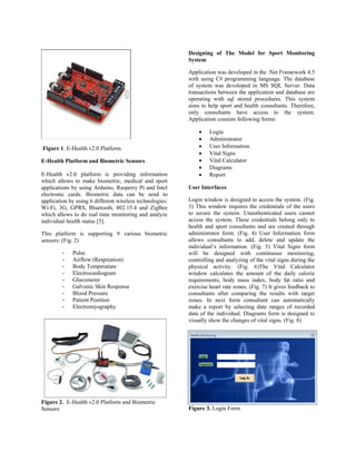 Sport Monitoring System_Article form | PDF
