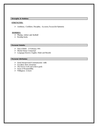 Gaurav Resume - Final | DOCX | Technology & Computing