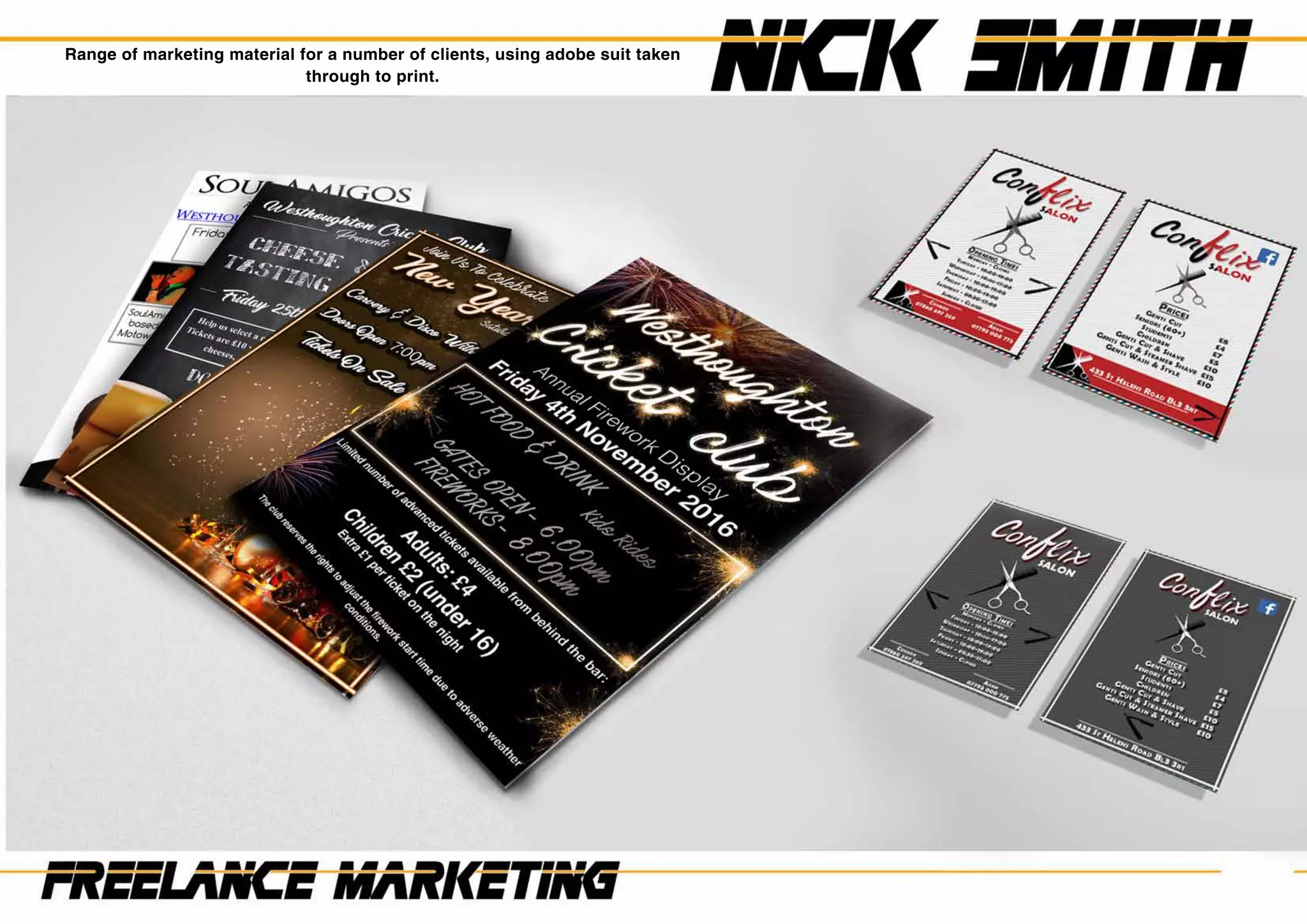 Nick Smith Sample Portfolio-linked in - | PDF