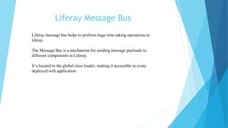 Liferay Message Bus | PPT