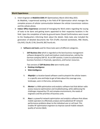 Ahmad Arbaz CV updated | PDF