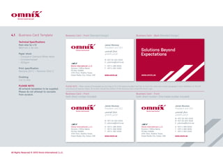 Omnix_Corporate_Guidelines_2013 | PDF