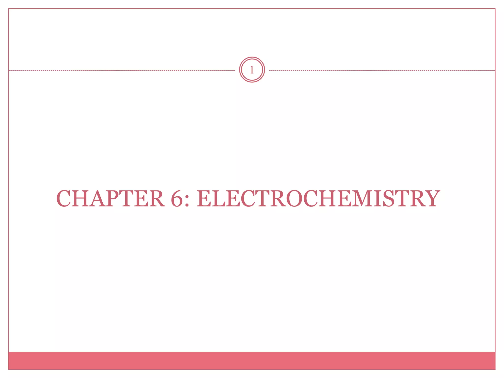 FORM 4 CHAPTER 6 Electrochemistry | PPT