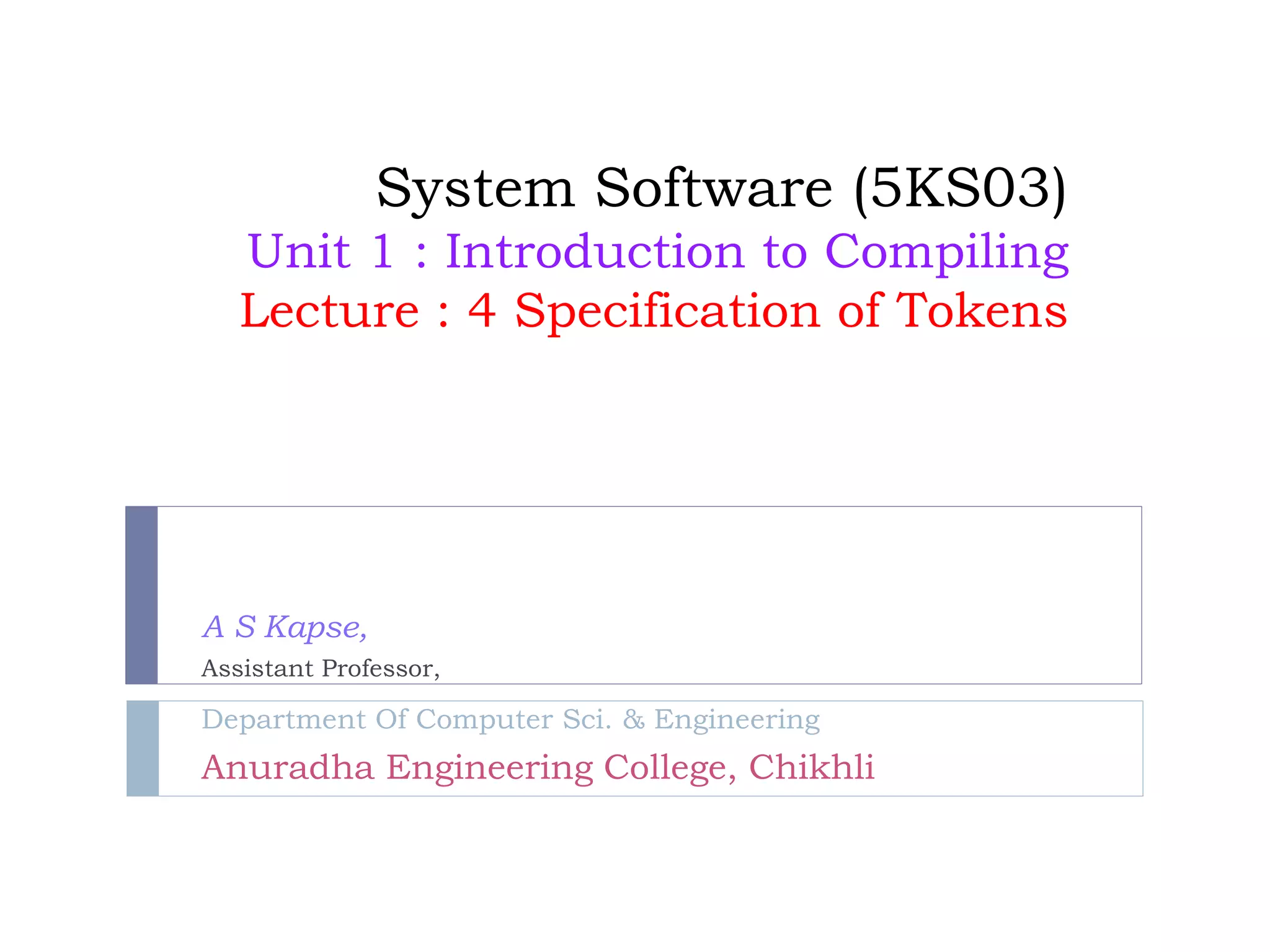 SS UI Lecture 4 | PPT