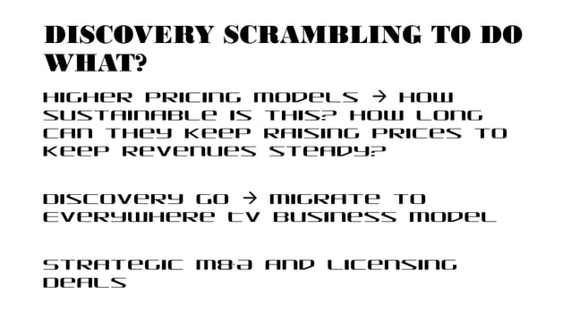 LINK - Discovery Communications | PPT