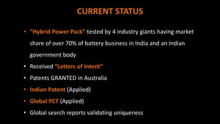 Hybrid Power Pack-Presentation | PPT