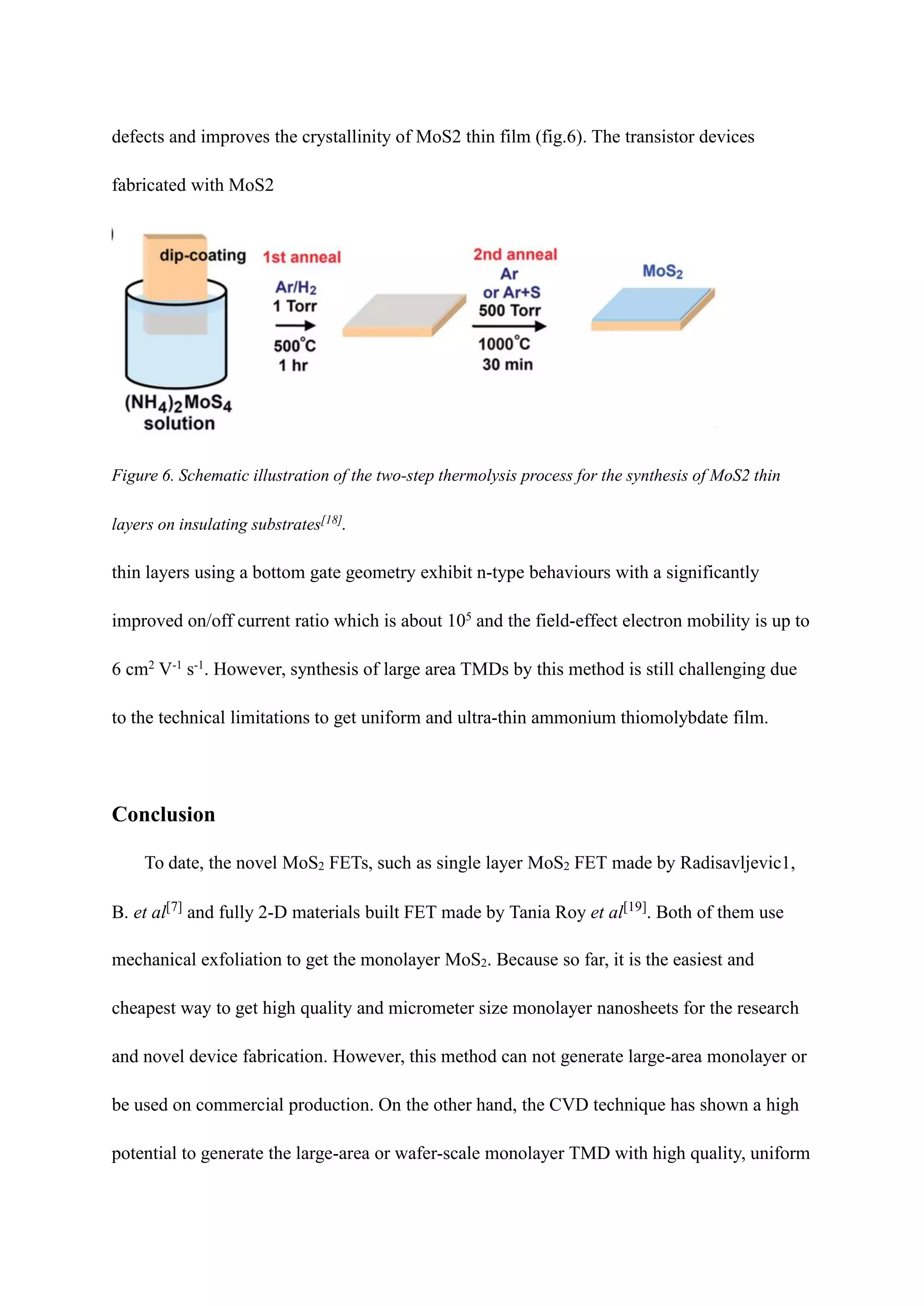 5171 2015 YRen The synthesis of monolayer MoS2 | PDF