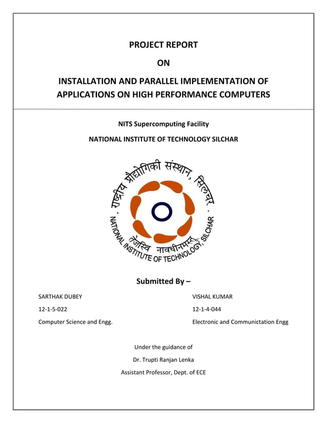 HARD COPY REPORT CDAC | PDF