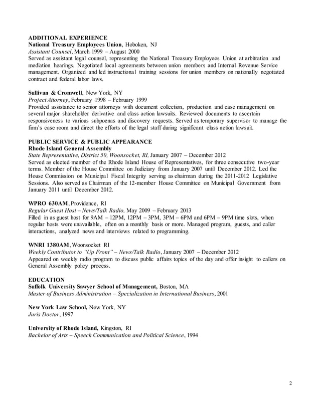Jon D. Brien - Resume | PDF