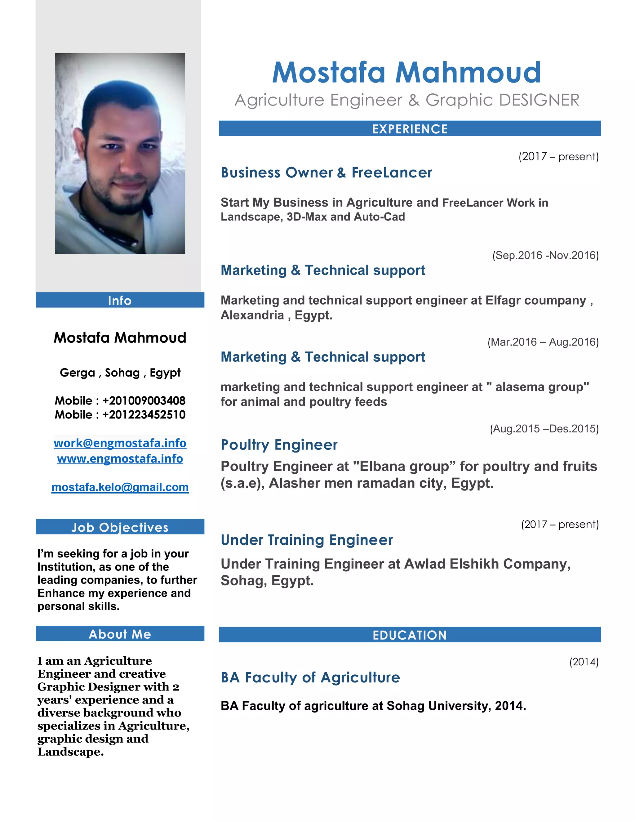 CV | PDF | Agriculture | Industries