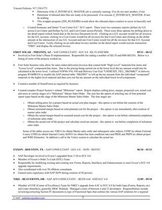 Eufemia Vincent Resume | DOC