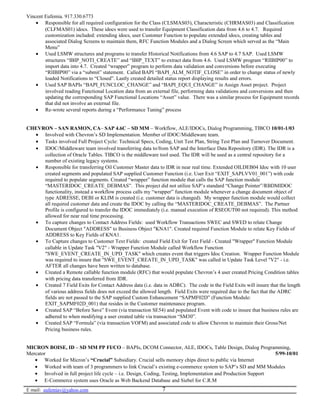 Eufemia Vincent Resume | DOC