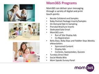 Mom365 Topline 2016 | PDF