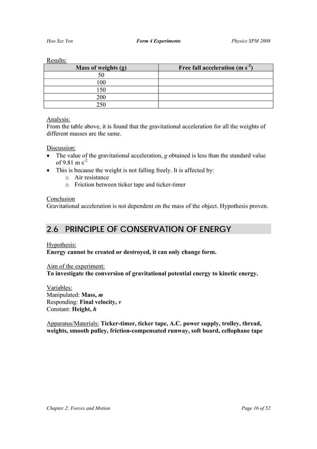 F4 Experiments | PDF