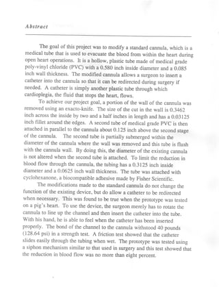 Device to Allow Alternative Method of Retrograde Cardioplegia Injection ...