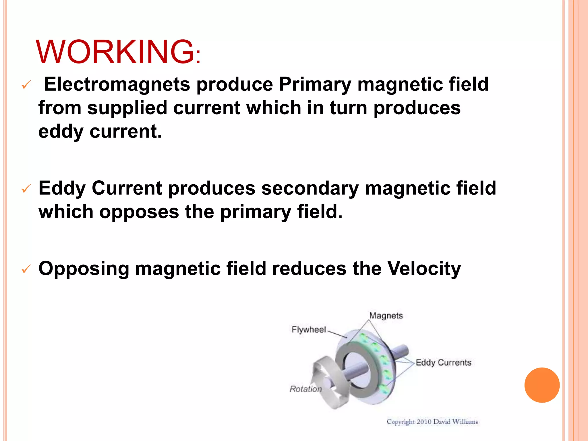 eddy current brakes | PPTX
