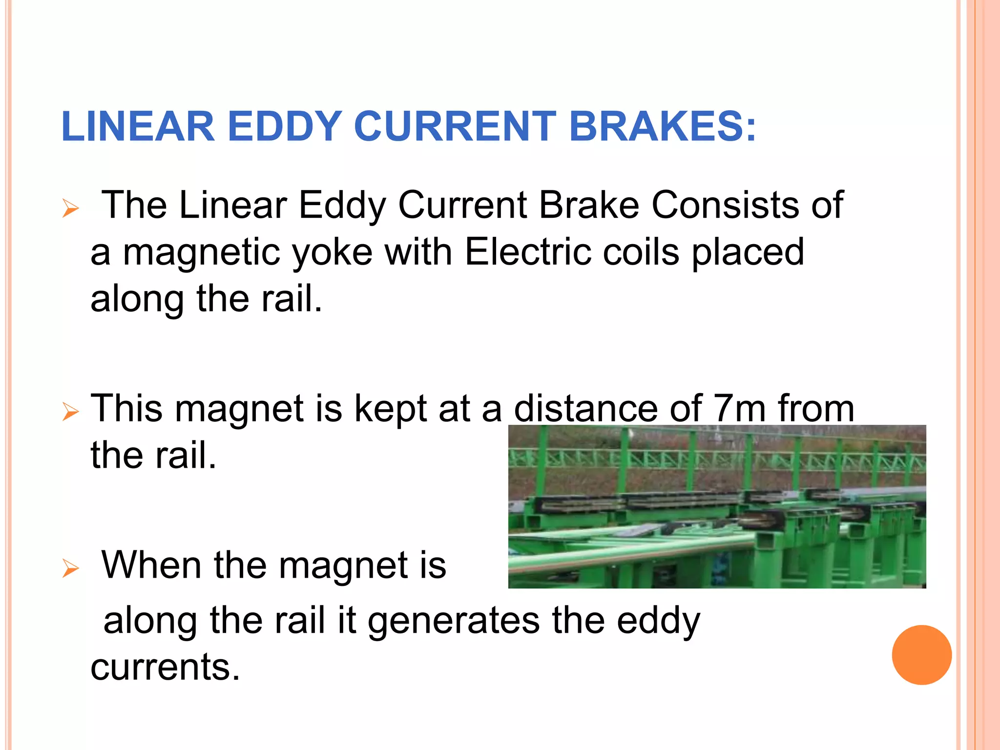 eddy current brakes | PPTX