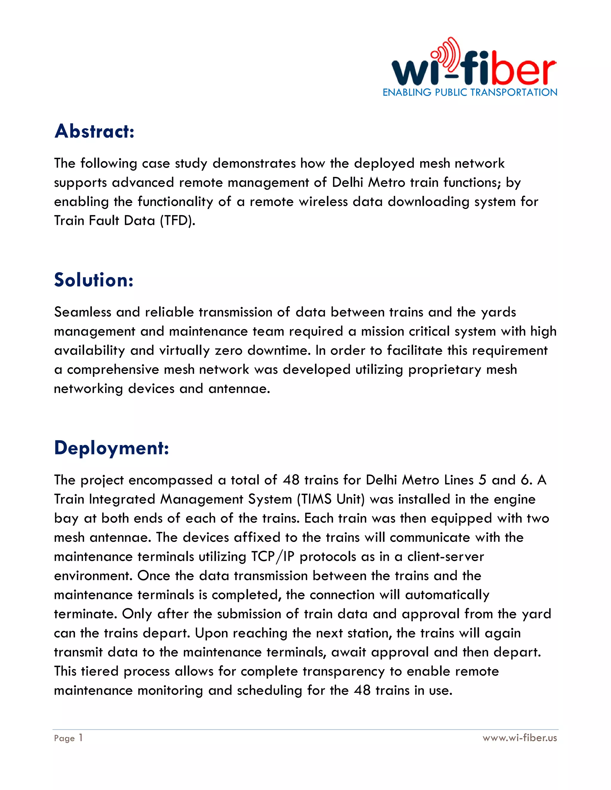 Delhi Metro Case Study | PDF