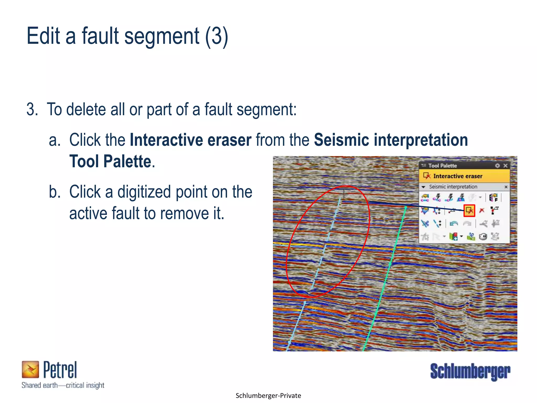 Petrel F 4 fault interpretation 2018 v1.0 | PPTX
