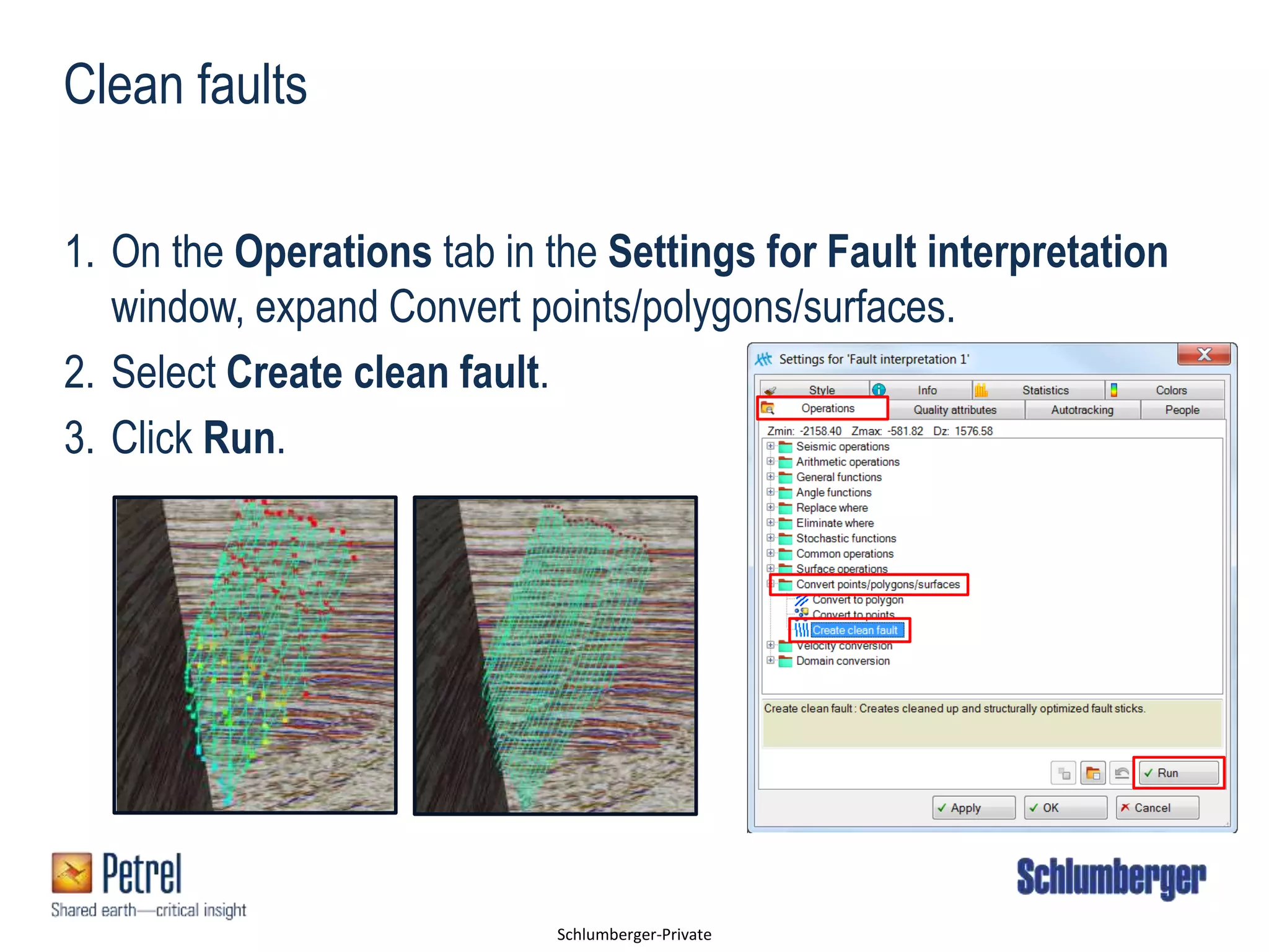 Petrel F 4 fault interpretation 2018 v1.0 | PPTX