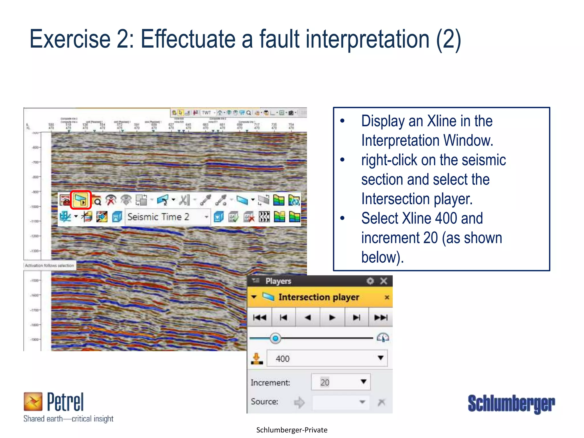 Petrel F 4 fault interpretation 2018 v1.0 | PPTX