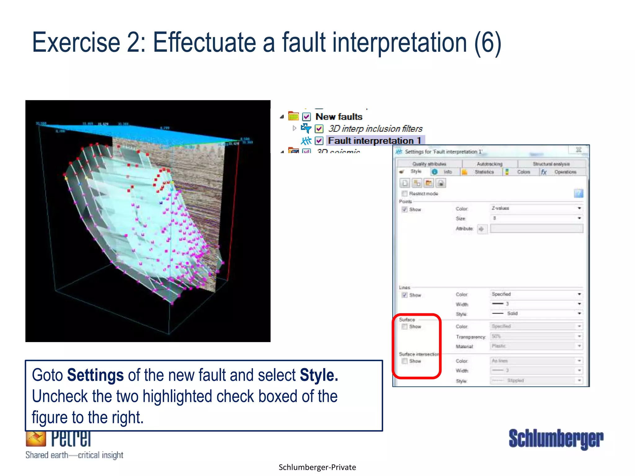 Petrel F 4 fault interpretation 2018 v1.0 | PPTX