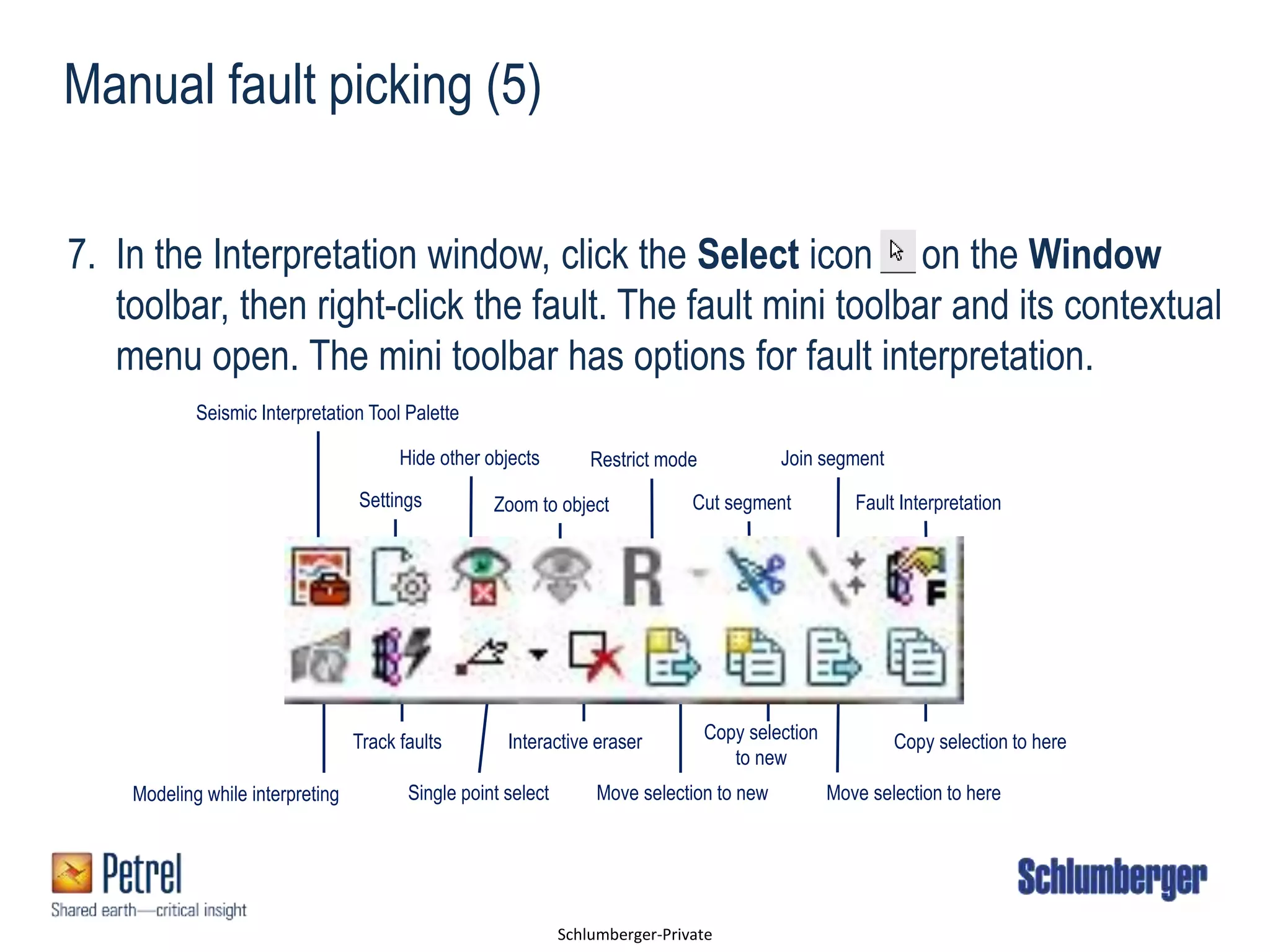 Petrel F 4 fault interpretation 2018 v1.0 | PPTX