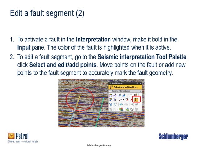 Petrel F 4 fault interpretation 2018 v1.0 | PPTX | Geology | Science