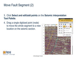 Petrel F 4 fault interpretation 2018 v1.0 | PPTX