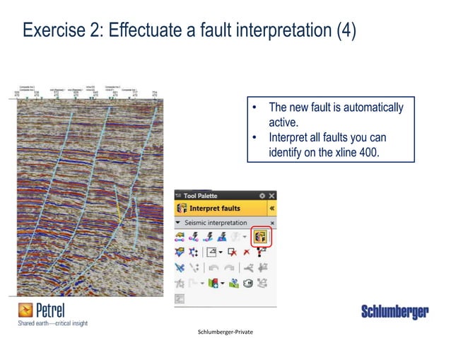 Petrel F 4 fault interpretation 2018 v1.0 | PPTX | Geology | Science