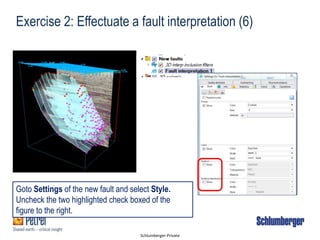 Petrel F 4 fault interpretation 2018 v1.0 | PPTX