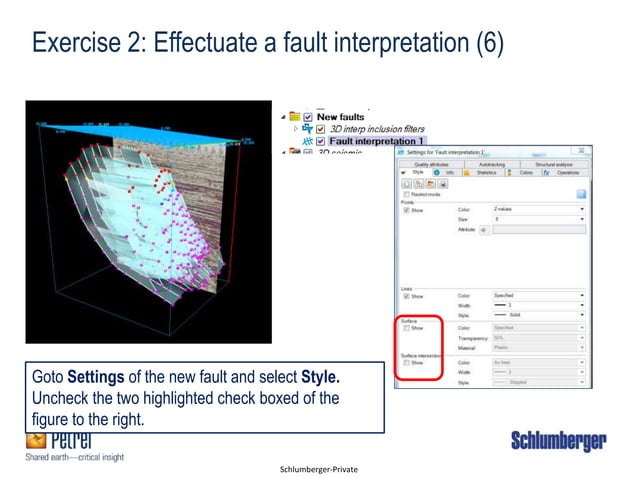 Petrel F 4 fault interpretation 2018 v1.0 | PPTX | Geology | Science