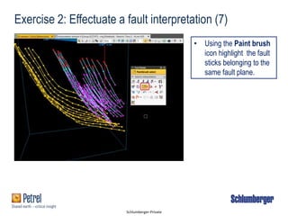 Petrel F 4 fault interpretation 2018 v1.0 | PPTX