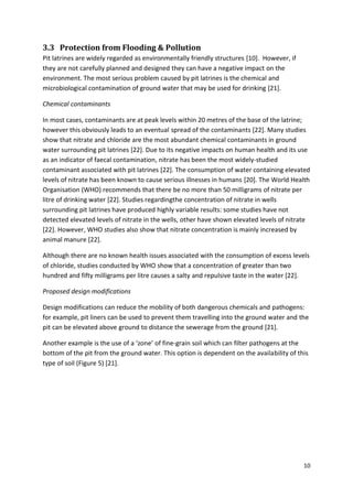 Modified Blair VIP Latrine Report | PDF