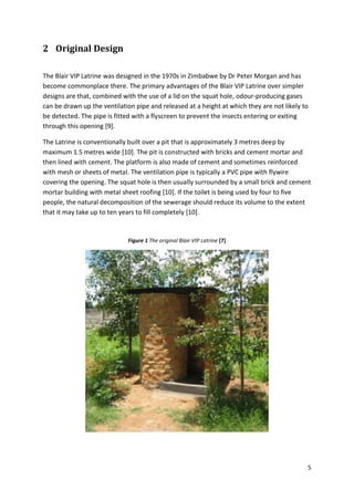 Modified Blair VIP Latrine Report | PDF