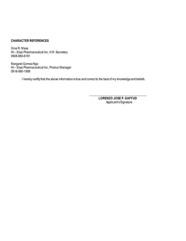 RESUME MR GAFFUD | DOCX | Business | Business and Finance