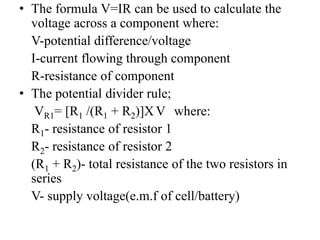 Electric circuits | PPT