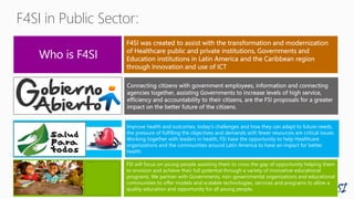 F4SI - Figth Against Malnutrition | PPT