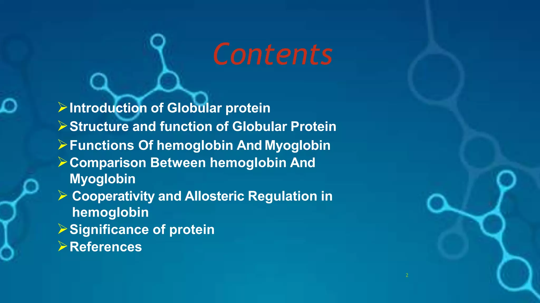 Hemoglobin and _myoglobin | PPTX