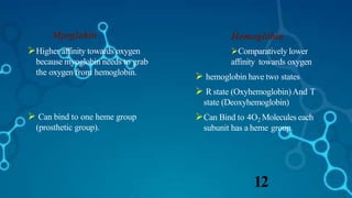 Hemoglobin and _myoglobin | PPTX