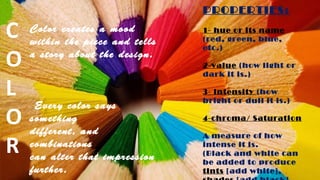 Basic elements and principles of design | PPT