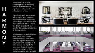 Basic elements and principles of design | PPT