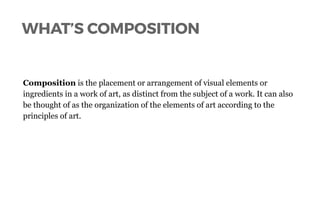 Lines & Shapes in Visual Composition | PDF