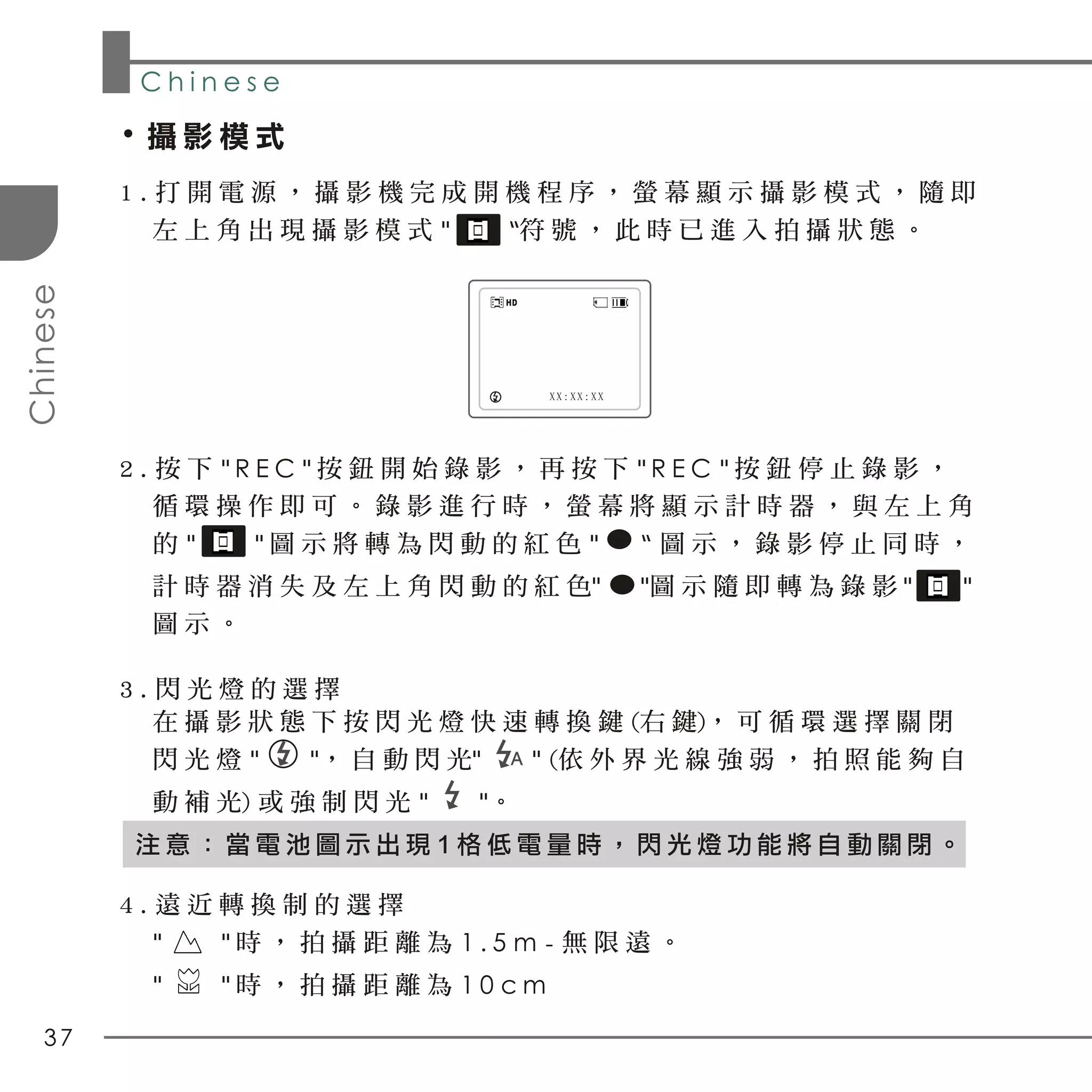 DOD F500LHD User Manual | PDF