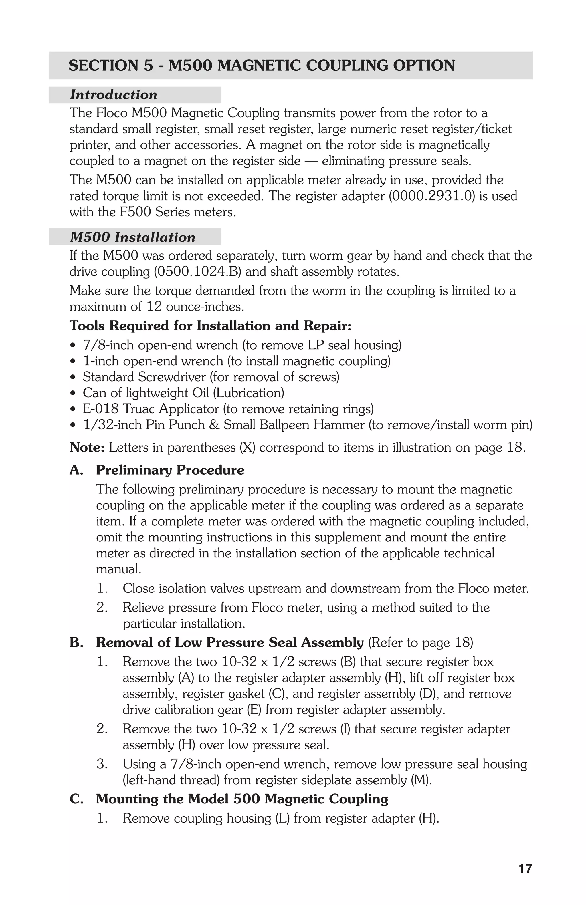 F500 series floco positive displacement meters | PDF