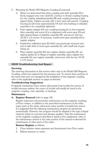 F500 series floco positive displacement meters | PDF